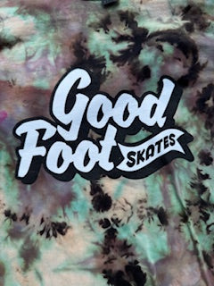 Good Foot Skates Reverse Ice Dyed Tee